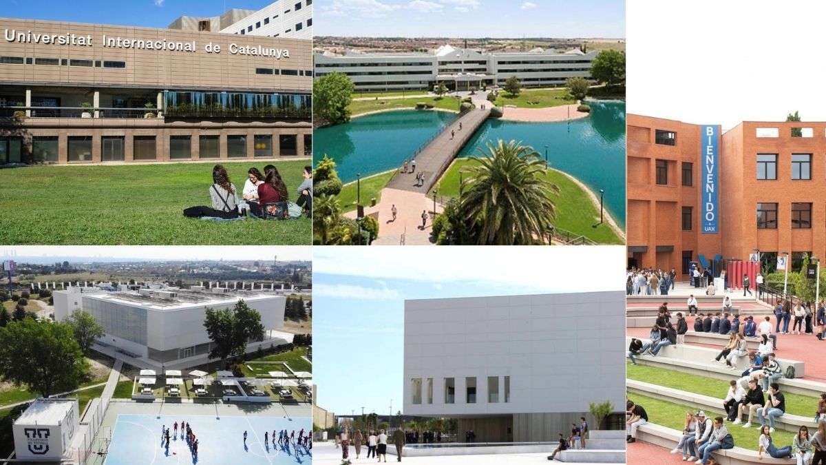 Ranking de las 5 mejores universidades privadas en España para estudiar ...