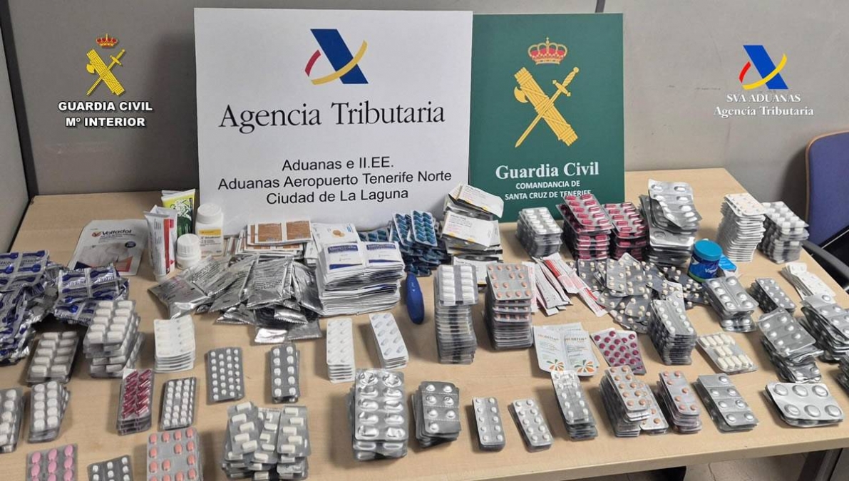 Intervenidos 70.000 medicamentos en 20 maletas facturadas en el ...