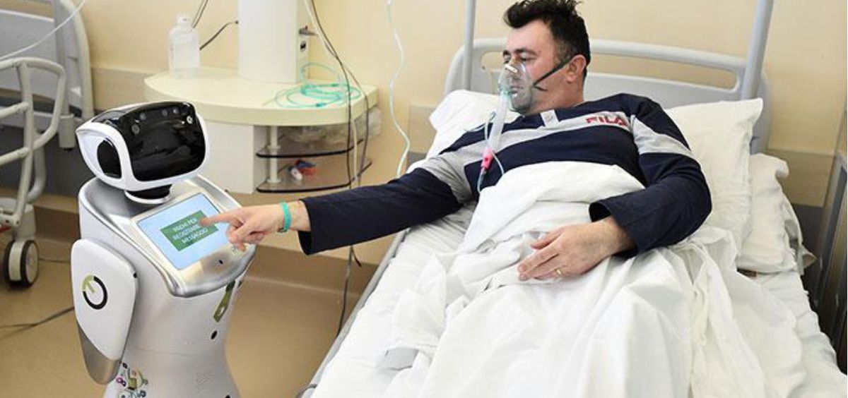 Tommy, la enfermera robot que ayuda a reducir el riesgo de contagio entre los médicos italianos ...